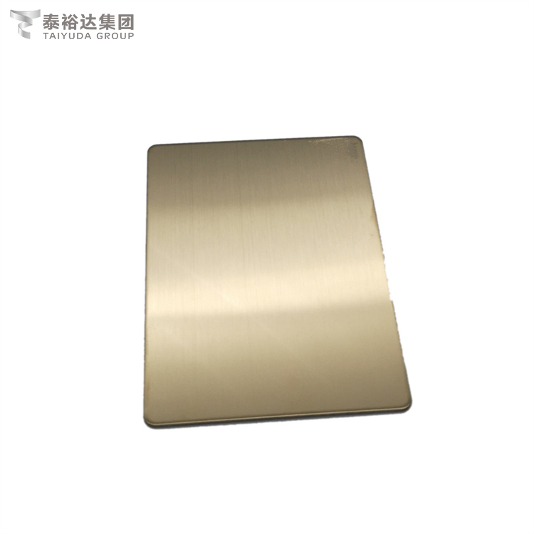 Best Standard 304 champagne HL cold rolled stainless steel plate - Buy ...